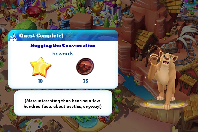 Hogging the Conversation | Disney Magic Kingdoms Wiki | Fandom