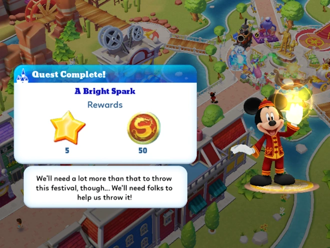 A Bright Spark | Disney Magic Kingdoms Wiki | Fandom