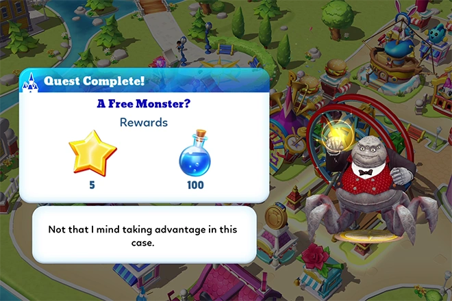 A Free Monster? | Disney Magic Kingdoms Wiki | Fandom