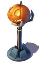 Jack-o'-Lamp Post | Disney Magic Kingdoms Wiki | Fandom