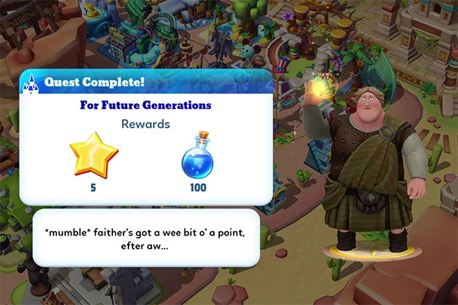 For Future Generations | Disney Magic Kingdoms Wiki | Fandom