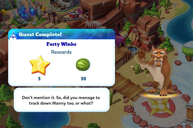 Forty Winks | Disney Magic Kingdoms Wiki | Fandom