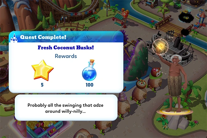 Fresh Coconut Husks! | Disney Magic Kingdoms Wiki | Fandom
