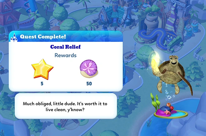 Coral Relief | Disney Magic Kingdoms Wiki | Fandom