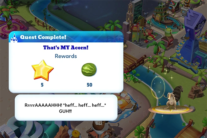 That's MY Acorn! | Disney Magic Kingdoms Wiki | Fandom
