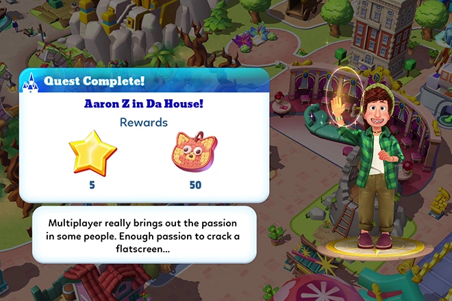 Aaron Z in Da House! | Disney Magic Kingdoms Wiki | Fandom