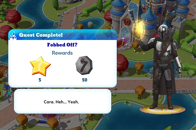 Fobbed Off? | Disney Magic Kingdoms Wiki | Fandom