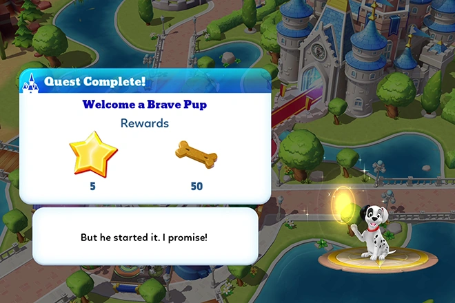 Welcome a Brave Pup | Disney Magic Kingdoms Wiki | Fandom