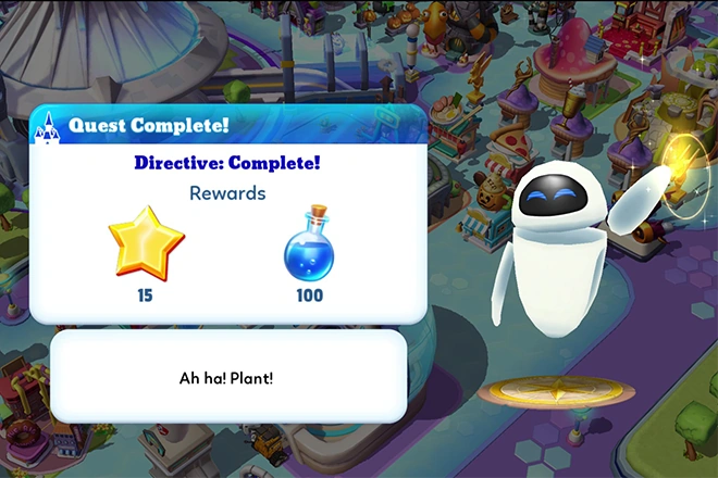 Directive: Complete! | Disney Magic Kingdoms Wiki | Fandom