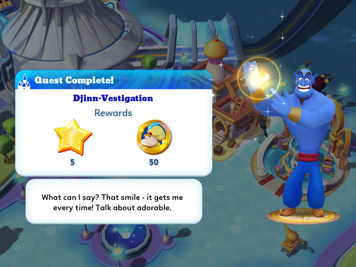 Djinn-Vestigation | Disney Magic Kingdoms Wiki | Fandom