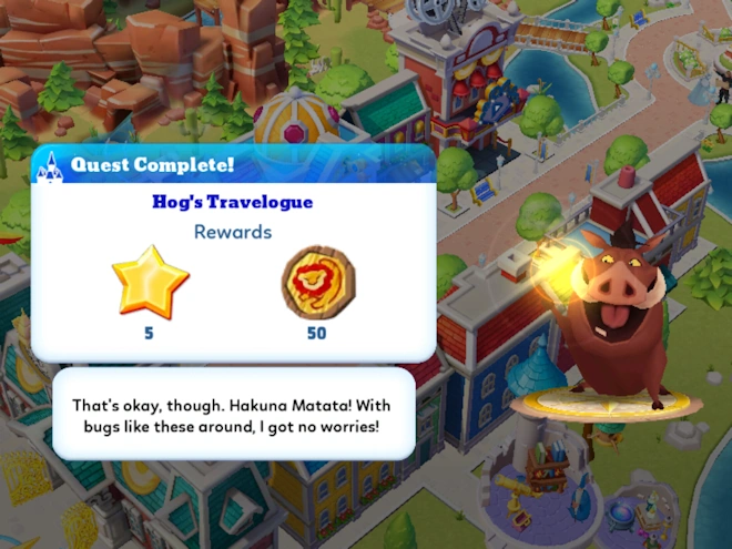 Hog's Travelogue | Disney Magic Kingdoms Wiki | Fandom