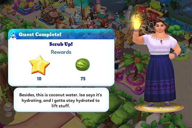 Scrub Up! | Disney Magic Kingdoms Wiki | Fandom