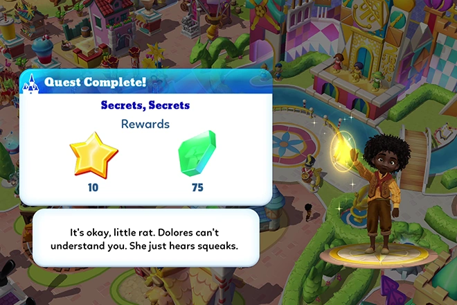 Secrets, Secrets | Disney Magic Kingdoms Wiki | Fandom