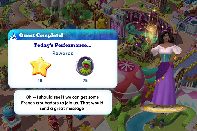 Today's Performance... | Disney Magic Kingdoms Wiki | Fandom