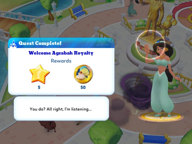 Welcome Agrabah Royalty | Disney Magic Kingdoms Wiki | Fandom