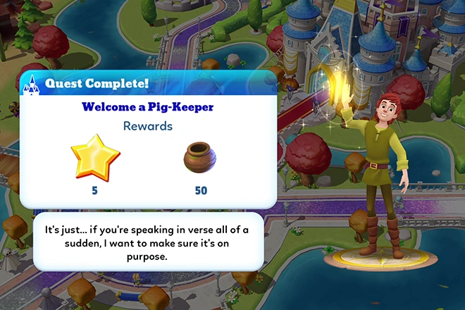 Welcome a Pig-Keeper | Disney Magic Kingdoms Wiki | Fandom