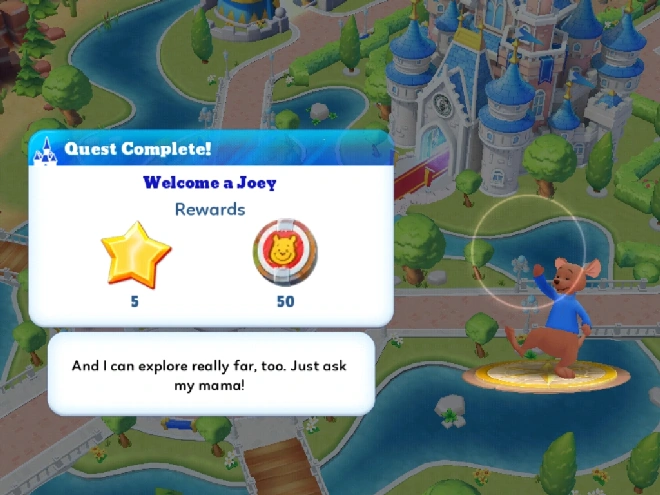 Welcome a Joey | Disney Magic Kingdoms Wiki | Fandom
