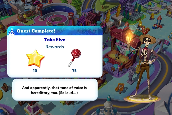 Take Five | Disney Magic Kingdoms Wiki | Fandom