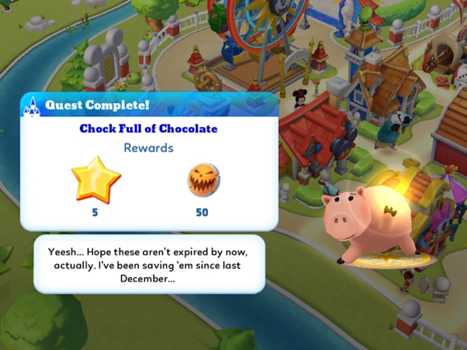 Chock Full of Chocolate | Disney Magic Kingdoms Wiki | Fandom