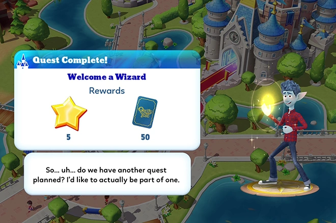Welcome a Wizard | Disney Magic Kingdoms Wiki | Fandom