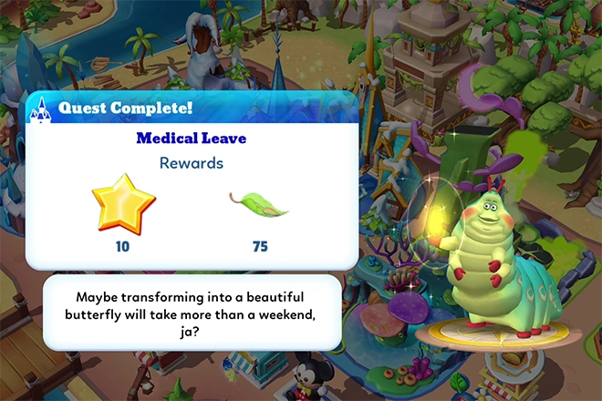 Medical Leave | Disney Magic Kingdoms Wiki | Fandom