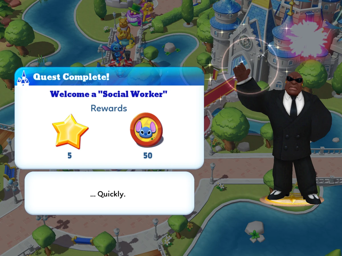 Welcome a "Social Worker" | Disney Magic Kingdoms Wiki | Fandom