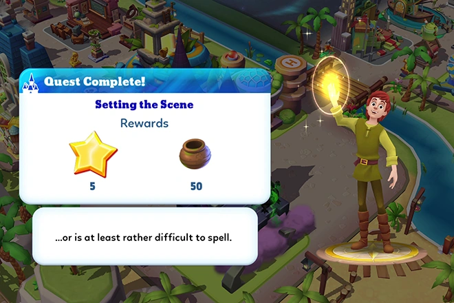 Setting the Scene | Disney Magic Kingdoms Wiki | Fandom