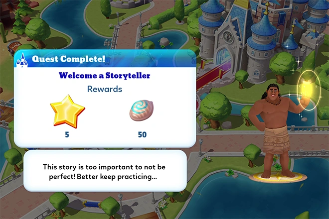 Welcome a Storyteller | Disney Magic Kingdoms Wiki | Fandom