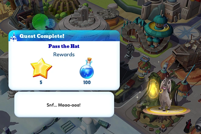 Pass the Hat | Disney Magic Kingdoms Wiki | Fandom