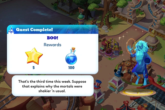 BOO! | Disney Magic Kingdoms Wiki | Fandom