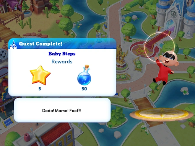 Baby Steps | Disney Magic Kingdoms Wiki | Fandom