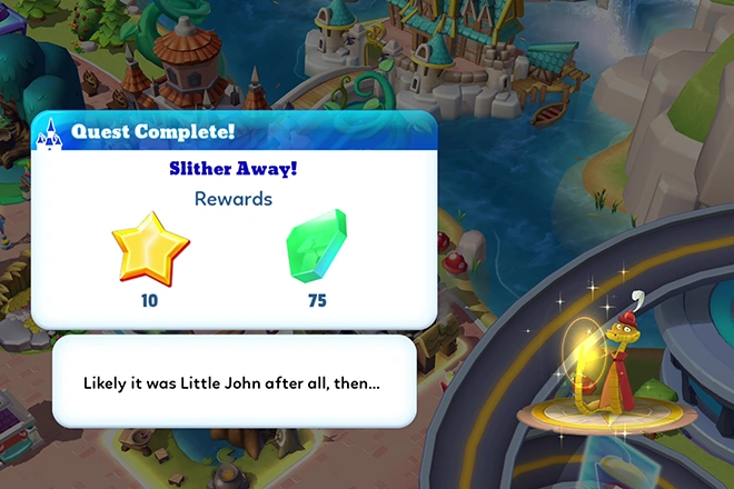Slither Away! | Disney Magic Kingdoms Wiki | Fandom