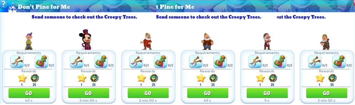 Don't Pine for Me | Disney Magic Kingdoms Wiki | Fandom