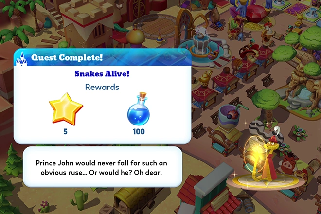 Snakes Alive! | Disney Magic Kingdoms Wiki | Fandom