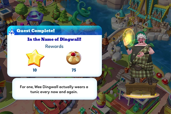 In the Name of Dingwall! | Disney Magic Kingdoms Wiki | Fandom