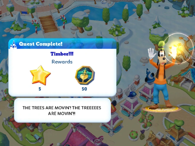 Timber!!! | Disney Magic Kingdoms Wiki | Fandom