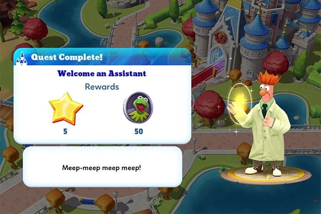 Welcome an Assistant | Disney Magic Kingdoms Wiki | Fandom