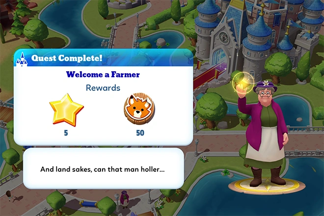 Welcome a Farmer | Disney Magic Kingdoms Wiki | Fandom