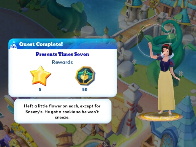 Presents Times Seven | Disney Magic Kingdoms Wiki | Fandom