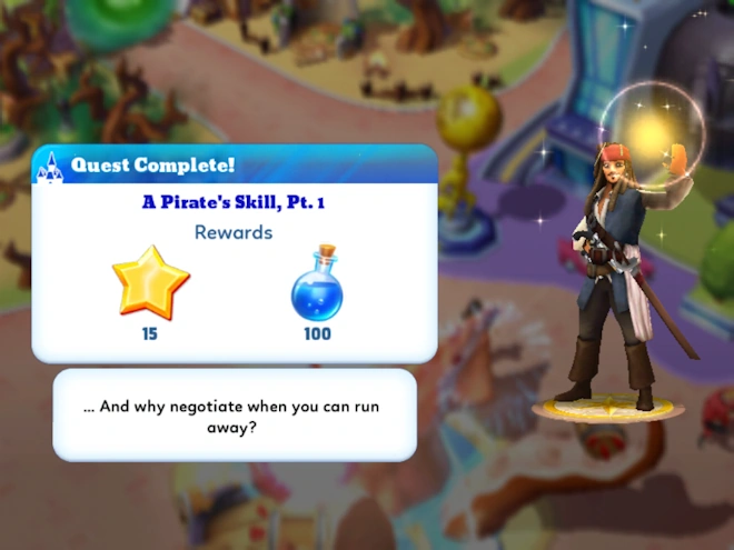 A Pirate's Skill | Disney Magic Kingdoms Wiki | Fandom