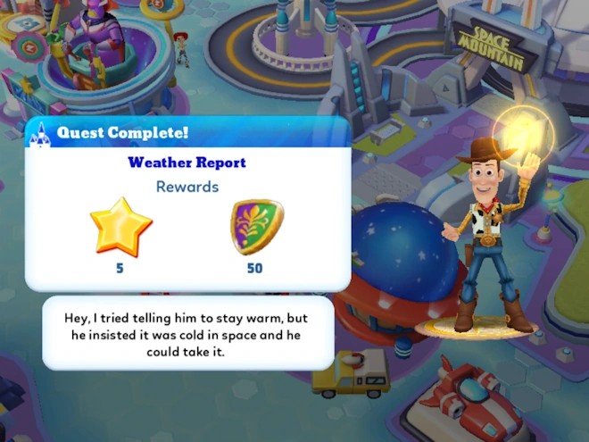 Weather Report | Disney Magic Kingdoms Wiki | Fandom
