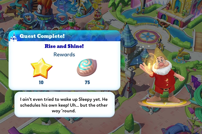Rise and Shine! | Disney Magic Kingdoms Wiki | Fandom