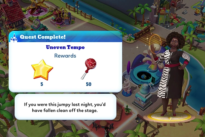 Uneven Tempo | Disney Magic Kingdoms Wiki | Fandom