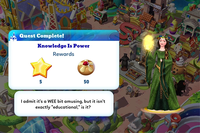 Knowledge Is Power | Disney Magic Kingdoms Wiki | Fandom