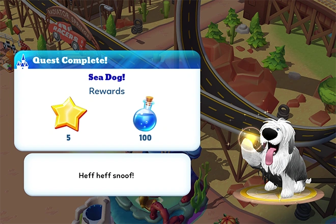 Sea Dog! | Disney Magic Kingdoms Wiki | Fandom