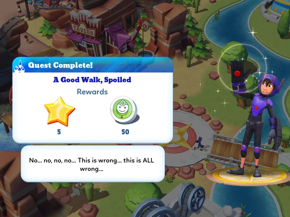 A Good Walk, Spoiled | Disney Magic Kingdoms Wiki | Fandom
