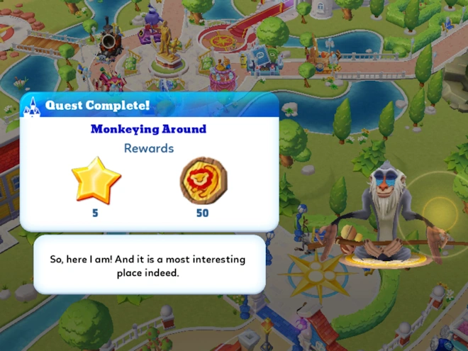 Monkeying Around | Disney Magic Kingdoms Wiki | Fandom