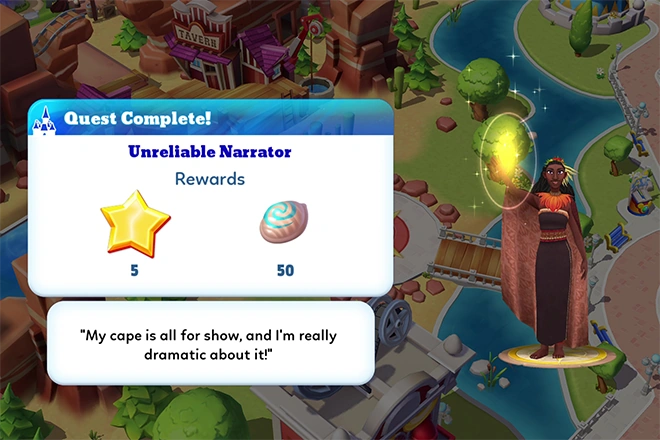 Unreliable Narrator | Disney Magic Kingdoms Wiki | Fandom