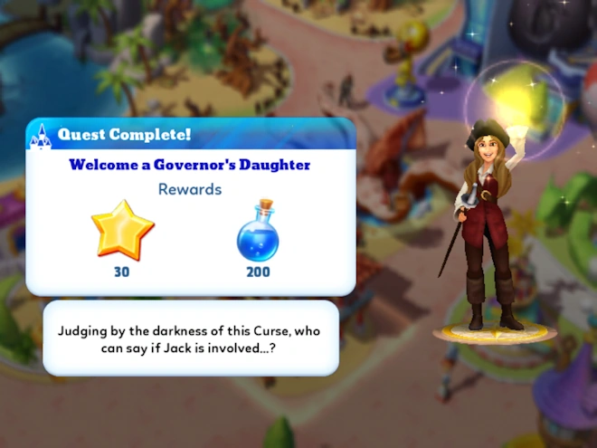 Welcome a Governor's Daughter | Disney Magic Kingdoms Wiki | Fandom