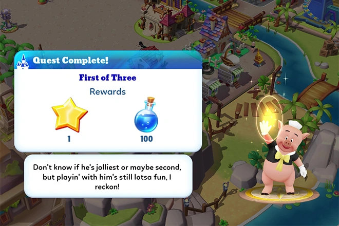 First of Three | Disney Magic Kingdoms Wiki | Fandom